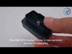 D09 4G Cat1 2G Compatible Voice Control OBD OBD2 GPS Tracker & Positioning Terminal with G-Sensor for 9 to 36V Vehicles