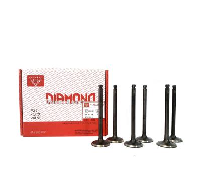 China ME013810 ME013832 Exhaust Valve Intake Valve Engine Spare Parts For 6D34 4D34 for sale