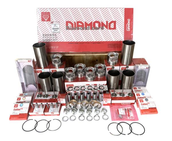 Quality D6E Engine Full Overhaul Kit With 0450-1382 Piston 04284602 Liner For 0450-1382 Excavator EC210 EC210B EC240B EC220 for sale