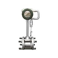 China Digital Vortex Flow Meter Flange Type Meter High Temperature Steam Flow MA LUGB for sale