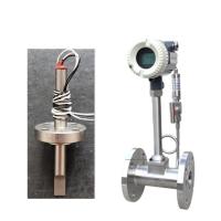 China Digital Vortex Flow Meter Flange Type Meter High Temperature Steam Flow MA LUGB for sale