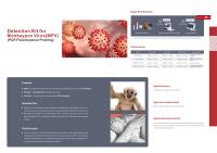 China Monkeypox Virus Nucleic Acid Detection Kit Fluorescence RT-PCR 96 Tests for sale