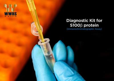 China S100-β Cardiac Testing Kit FIA POCT 20T Package High Accuracy CE Approval for sale
