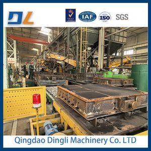 China Dull Mold Molding Sand Bin, Vacuum Negative Pressure Sand Box, V-Shaped Casting Mold Box for sale