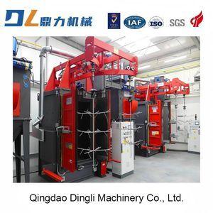 China Q37 Series Single/Double Hook Type Shot Blasting Machine for Heavy Metal Cleaning for sale