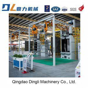 China Heavy-Duty Single Hooks Type Shot Blasting Machine, Automatic Cleaning Machine for sale