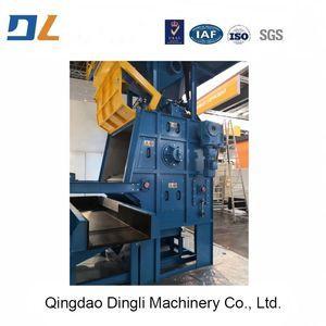 China Metal Steel Tumble Belt Automatic Shot Blasting Machine Wheelblast Equipment for sale
