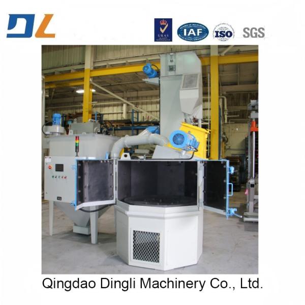 Quality Wheel Sand Blaster Rotary Table Shot Blasting Machine for Steel Surface Cleaning for sale