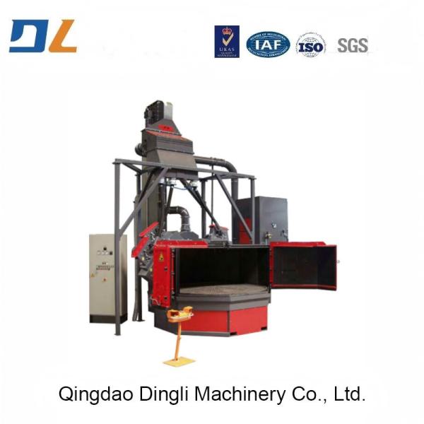 Quality Wheel Sand Blaster Rotary Table Shot Blasting Machine for Steel Surface Cleaning for sale