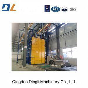 China Overhead Conveyor Shot Blasting Machine Monorail for Massive Production Casting for sale