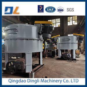 China Customizable GS High Efficiency Rotor Sand Mixer for Foundry Green for sale