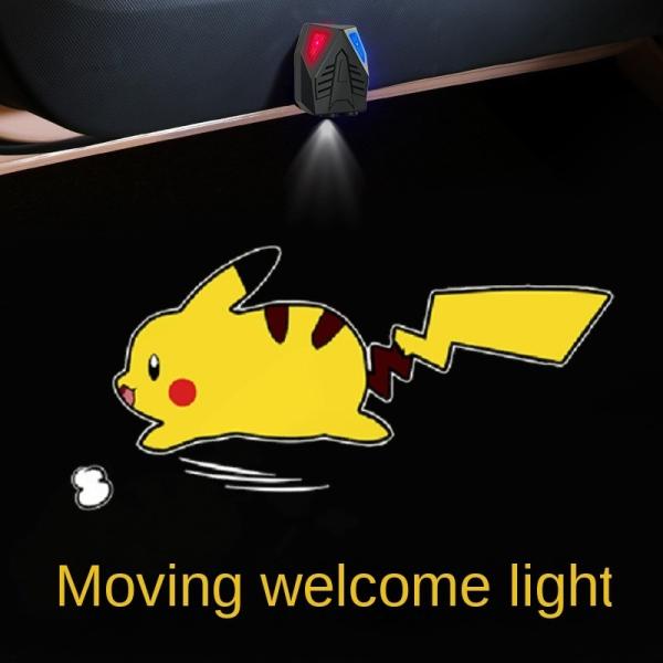 Quality 12V Universal Cute Fashion Auto Inductive Dynamic Welcoming Light Bulb Lamp for for sale