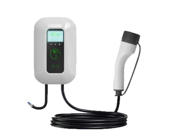 Quality AC Output Current 7KW 220v CCS/Type 2 Wall Mounted European Standard Charging Station for sale