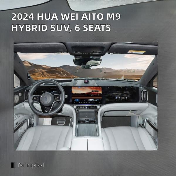 Quality 2024 Huawei AITO M9 Hybrid 1.5T EV Car for Retail Extended Range and Efficiency for sale