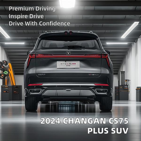 Quality 2024 Changan CS75plus 1.5T SUV Aluminium Alloy Roof Rack Gasoline Fuel Passenger for sale