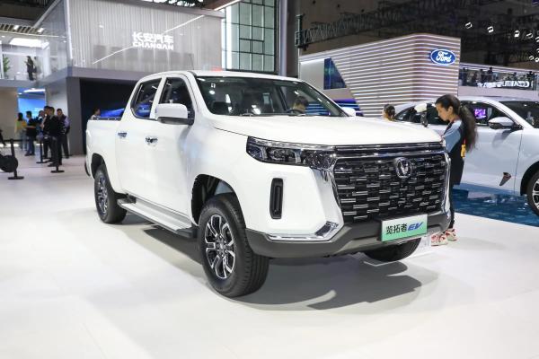 Quality Changan Lantuozhe Mini Pickup EV The 405KM Ride-On Electrical EV for Energy for sale