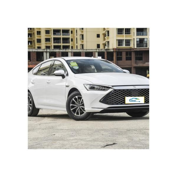 Quality BYD Electric Qin Plus Dm-2024 Dm-I Honor Version 55Km Compact PHEV Car with Swing Door for sale