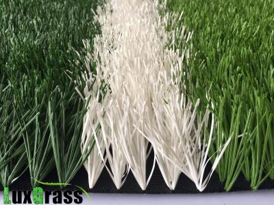 China double stem Waterproof Smooth Surface Soccer Artificial Grass PP + Net +SBR Latex Backing Material for sale