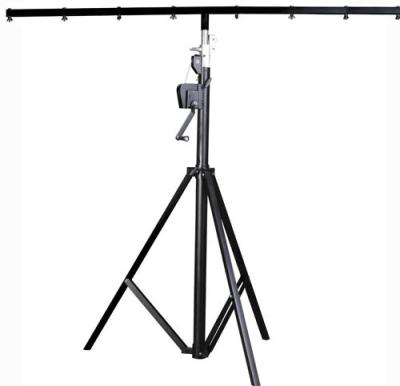 China 4.5m Tripod LED par Lighting Stand Height 1.8-4.3m Adjustable Powder Coated Steel Light Truss for sale