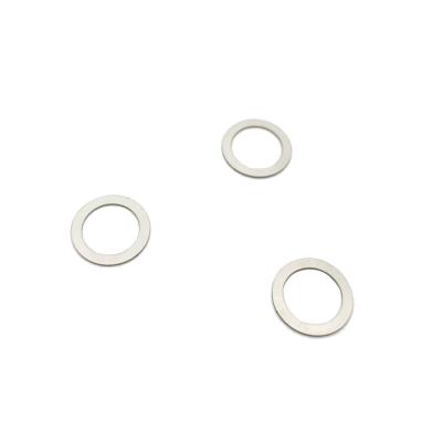 China Injection Molding Flat SS304 Stainless Steel Spacer Washers Shim Ring Customized for sale