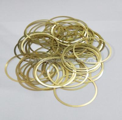 Cina 0.02mm Laser Cutting M3 Lavatrici in acciaio inossidabile 304 316 ottone Flat Shim in vendita
