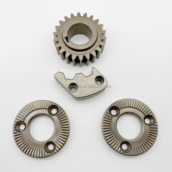 Quality MIM Aluminium CNC Sintered Metal Parts Micro Internal Spur Gear Solid Phase for sale