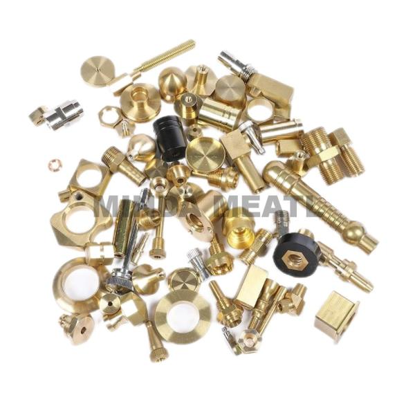 Quality High Precision Turbine Parts Turning Processing 0.1 KG Brass Parts CNC Lathe for sale