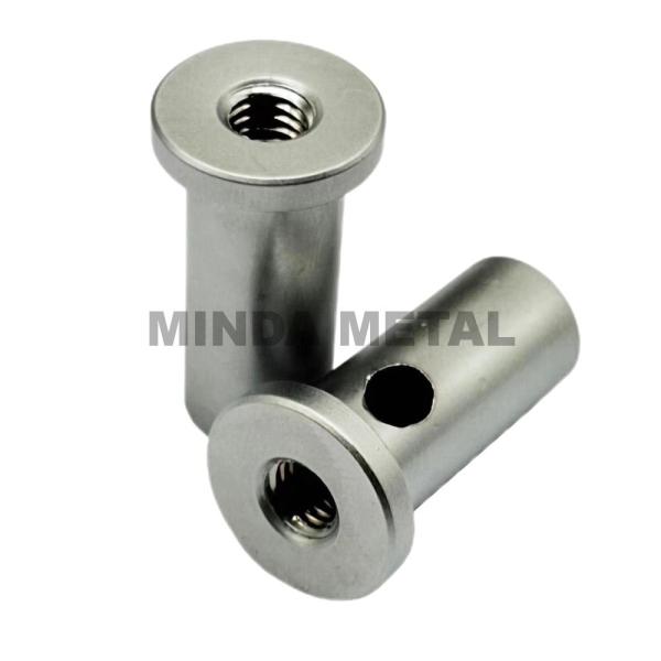 Quality Precision CNC Turret Sleeve Anodizing Small Parts Machining Turning Milling for sale