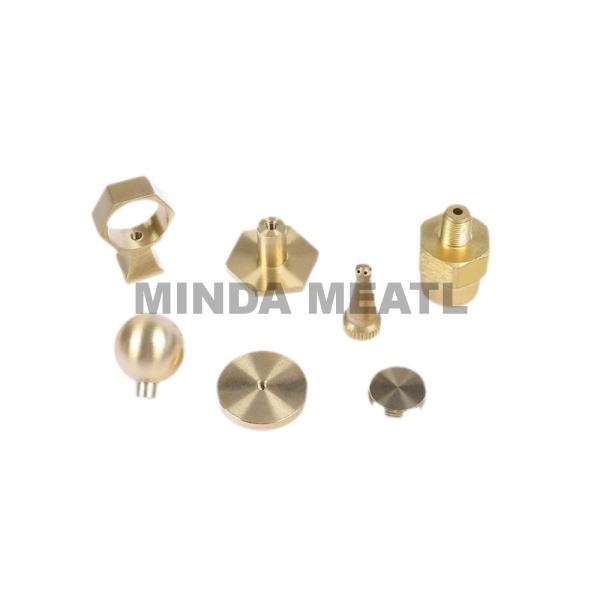 Quality CNC Brass Turning Parts for Precision Copper Accessories Hardware Core Machine for sale