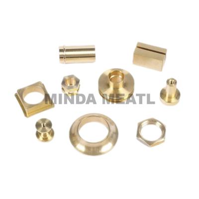 Cina Parti di lavorazione CNC di ottone prototipo rapido Hardware di precisione del tornio in vendita