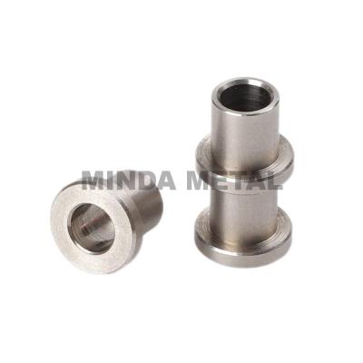 China 304 Stainless Steel Sintered Iron Bush CNC Lathe Parts Sleeve Shaft Flange Sleeve for sale