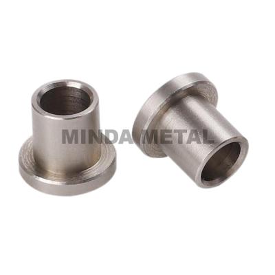 China 304 Stainless Steel Sintered Iron Bush CNC Lathe Parts Sleeve Shaft Flange Sleeve for sale