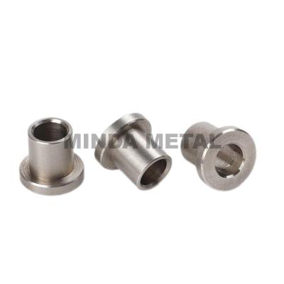 China 304 Stainless Steel Sintered Iron Bush CNC Lathe Parts Sleeve Shaft Flange Sleeve for sale