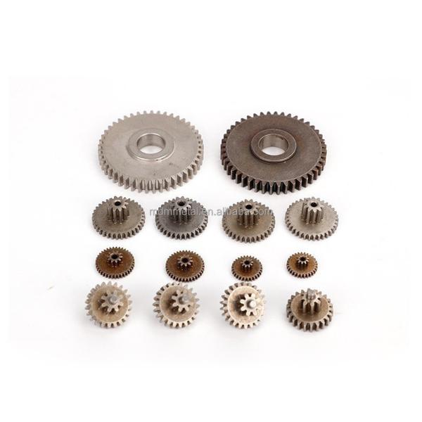 Quality Stainless Steel Sintered Bronze Parts MIM Helical Gear Cnc Lathe Components Powder Metallurgy for sale