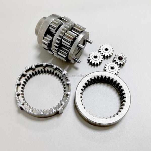Quality Stainless Steel Sintered Bronze Parts MIM Helical Gear Cnc Lathe Components for sale
