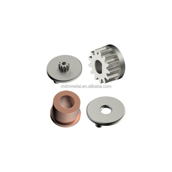 Quality OEM Metal Injection Molding Sintered Metal Parts Small Spur Wheel Gears Iron for sale