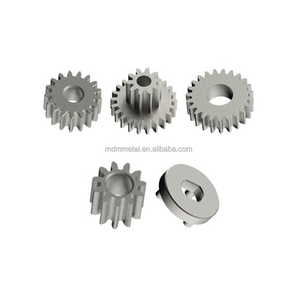 Quality OEM Metal Injection Molding Sintered Metal Parts Small Spur Wheel Gears Iron for sale