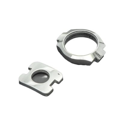 China Metalurgia de polvo Caso de reloj de carburo de tungsteno Personalización de partículas superficiales Procesamiento Tecnología de moldeo por inyección en venta