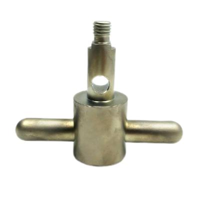 China Custom Aluminiumlegierung Griff CNC Drehmaschine Verarbeitung für Computer Gong Wettbewerb Stamping Teile Drehen Fräsen zu verkaufen