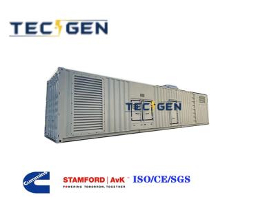 Cina 1340kW Cummins Diesel Generator Con 40ft Container Canopy Alimentato Da CCEC KTA50-G15X in vendita