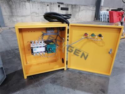 Cina Generatori di energia silenziosi da 85 kW con scatola di cambio di trasferimento automatico 160a montata a parete per il backup in vendita