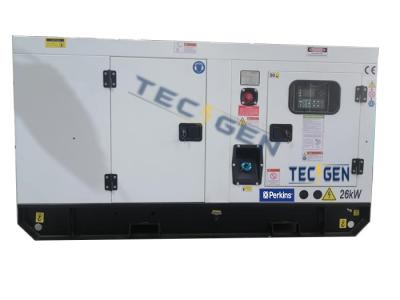 Cina 36kVA 29kW Perkins Generator Set With Silent Enclosed Canopy in vendita