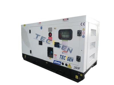 Cina 36kVA 29kW Perkins Generator Set With Silent Enclosed Canopy in vendita