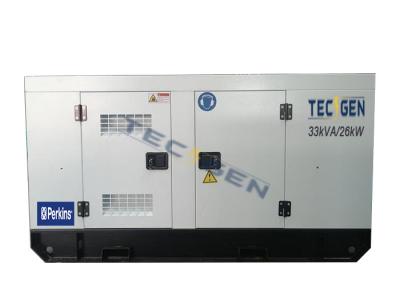 Cina 36kVA 29kW Perkins Generator Set With Silent Enclosed Canopy in vendita