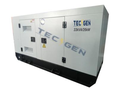 Cina 36kVA 29kW Perkins Generator Set With Silent Enclosed Canopy in vendita