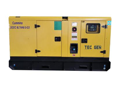 Cina Cummins 6LTAA9.5-G3 Engine Silent Power Generator For 3 Phase / 4 Wire in vendita