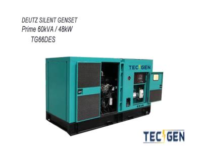 Cina 60kVA Diesel Generator Silent Enclosed Generator Set With 100A Built In ATS in vendita