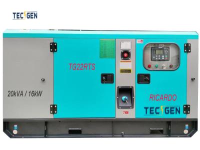 Cina Generatore diesel Ricardo 20kVA Weifang Ricardo motore generatore per l'alimentazione di emergenza in vendita