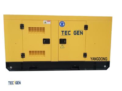 Cina 23kW Silent Genset Yangdong Diesel Generator With Silent Enclosed Canopy For Standby in vendita