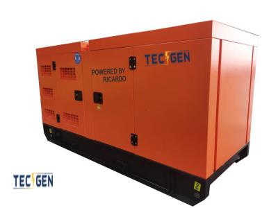 Cina Generatore diesel silenzioso 75kVA generatore motore Ricardo con serbatoio di carburante in funzione per 8 ore in vendita